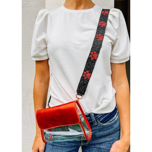 Caroline Hill | Bags | New Caroline Hill Tatum Convertible Clear Bag In ...